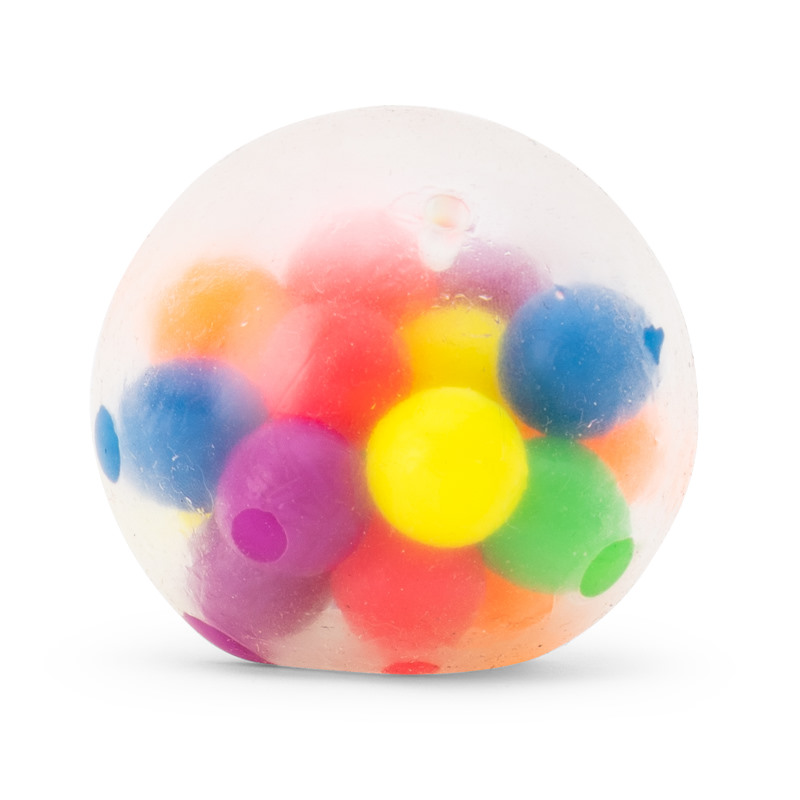 Permatomas antistresinis kamuoliukas SCRUNCHEMS BRIGHT BALLS SQUISH ...