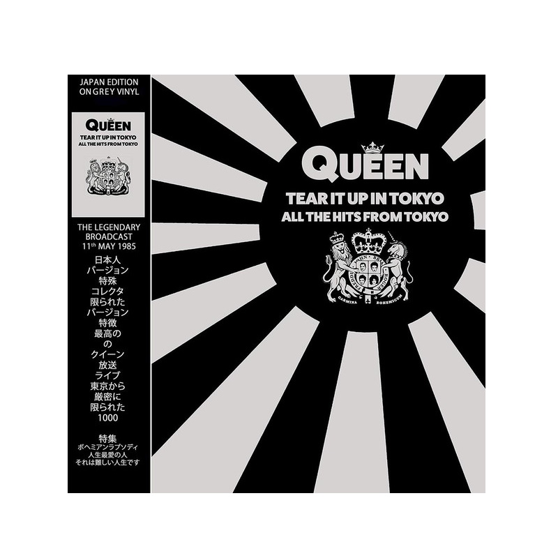 Vinilinė plokštelė QUEEN - Tear It Up In Tokyo - All The Hits From Tokyo (White Vinyl) | Pegasas