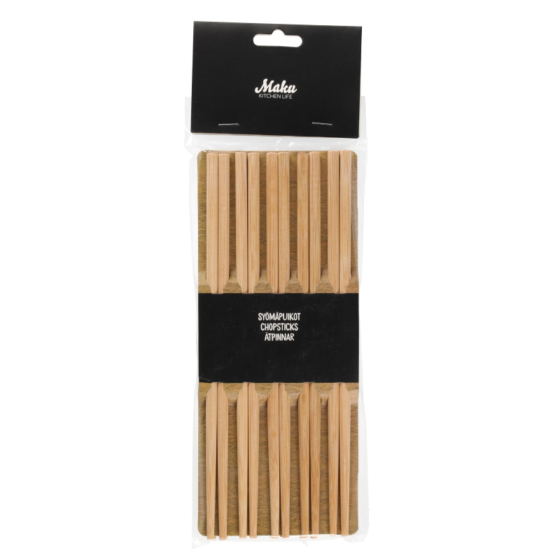 Bambukiniai pagaliukai MAKU, 10 porų | Pegasas