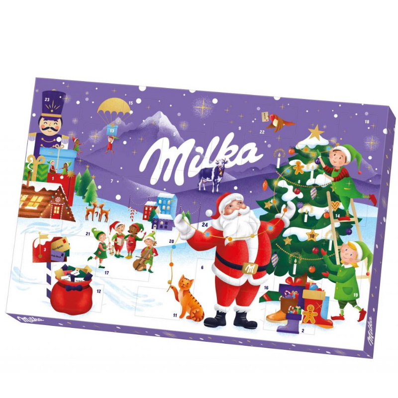 Advento kalendorius MILKA, 200 g | Pegasas
