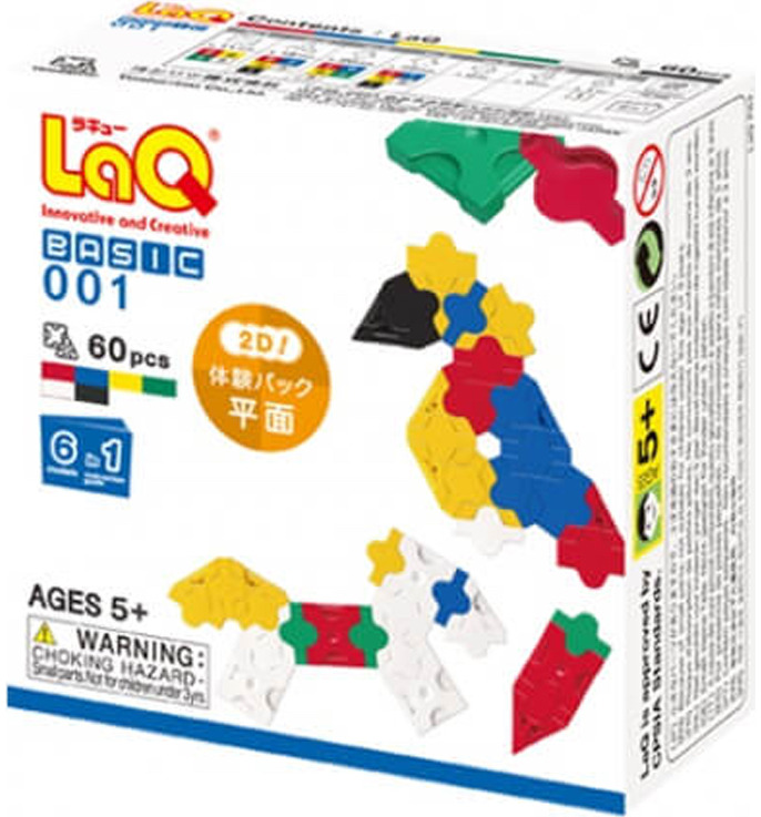 Japoniškas konstruktorius LaQ Basic Mini 001 | Pegasas