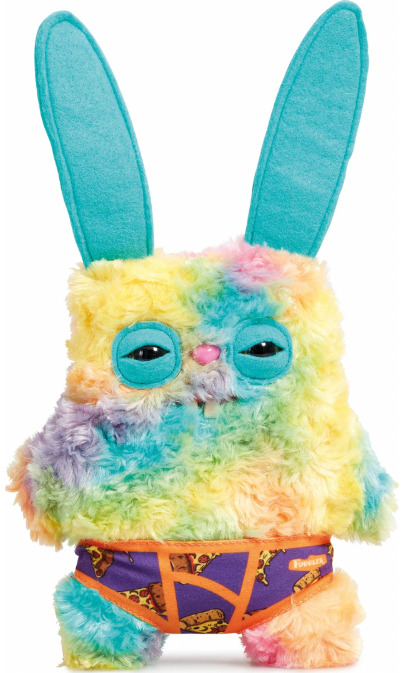Pliušinis monstriukas FUGGLER Rabid Rabbit, spalvotas | Pegasas
