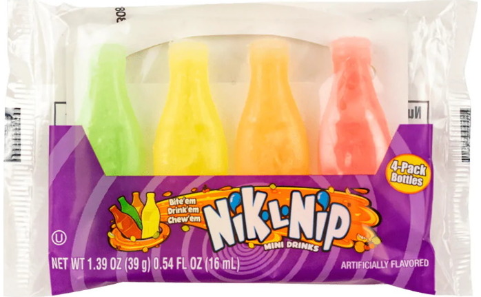 Skystas saldainis NIK-L-NIP (ORIGINAL), 39g | Pegasas