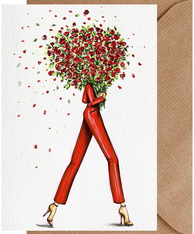 Atvirukas su voku VASARIS, 16,2x11,6 cm | Pegasas