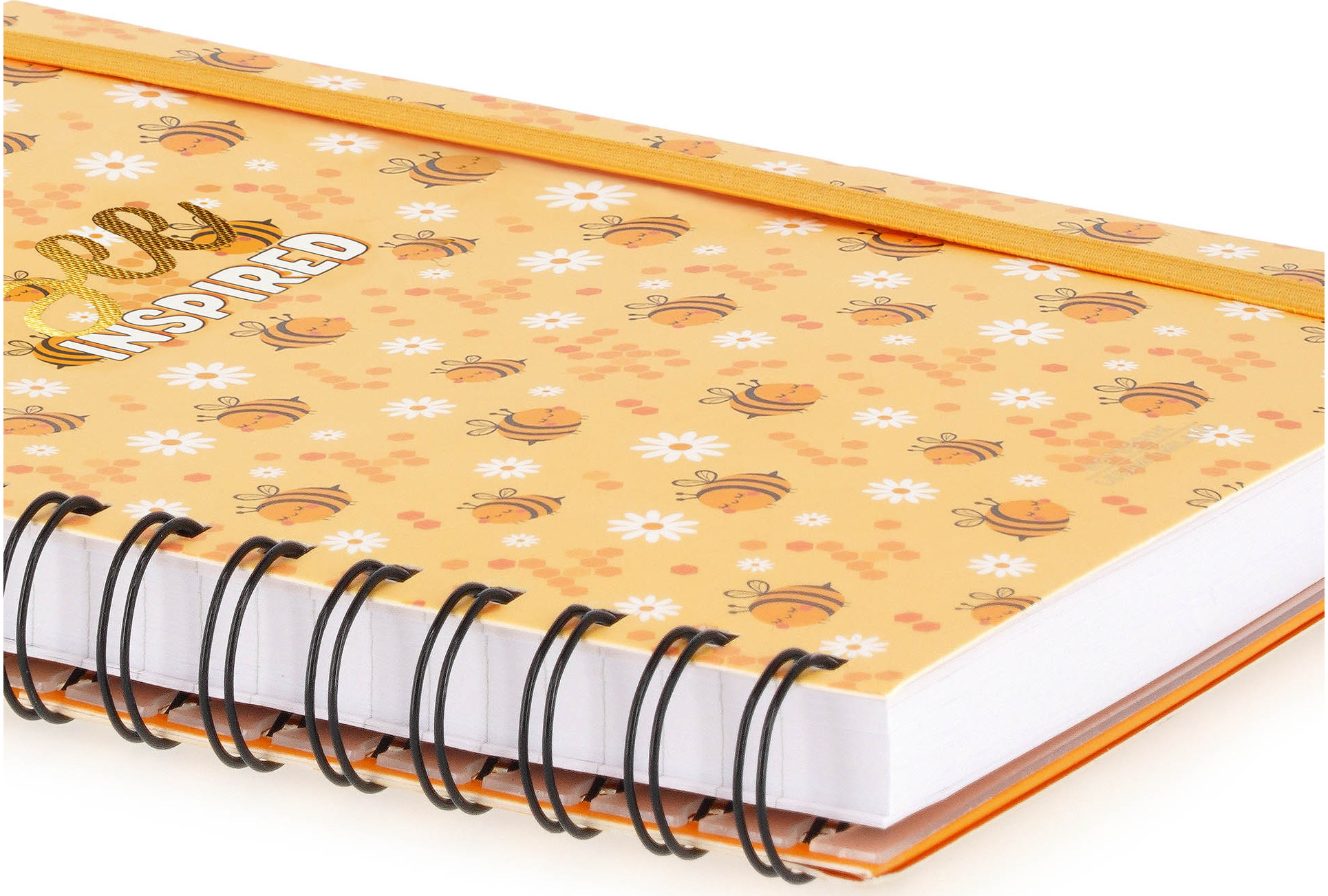 Užrašinė Legami BEE su spirale, A5, 100 g, 100 l., linijomis | Pegasas