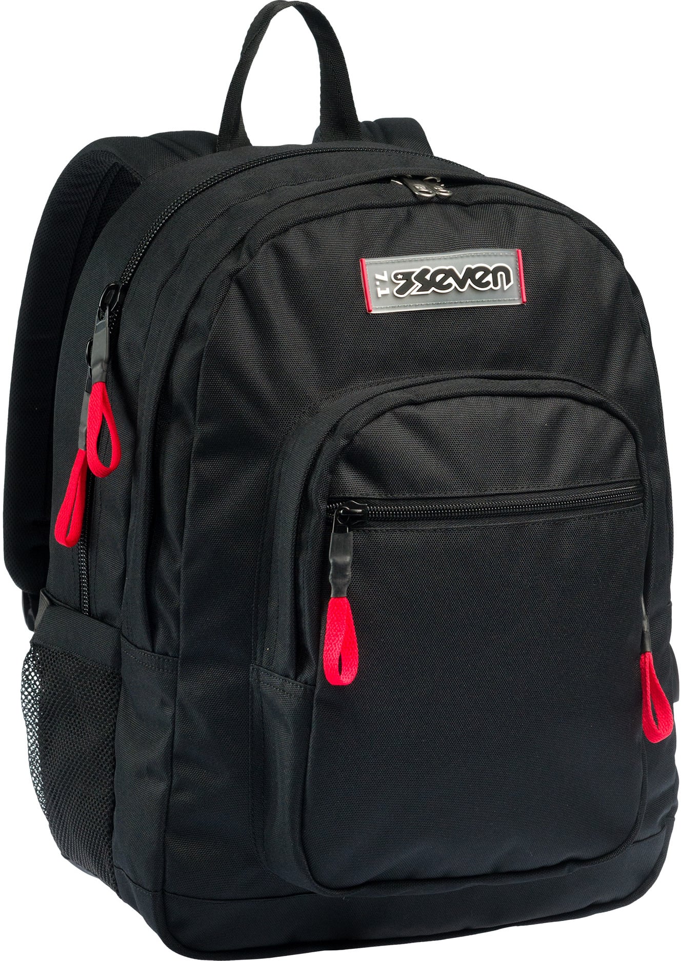 Kuprinė Seven Freethink BLACK su USB, 44 cm | Pegasas