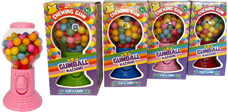 Kramtomosios gumos aparatas su guma XL Gumball Machine 270 g įv. rūšys ...