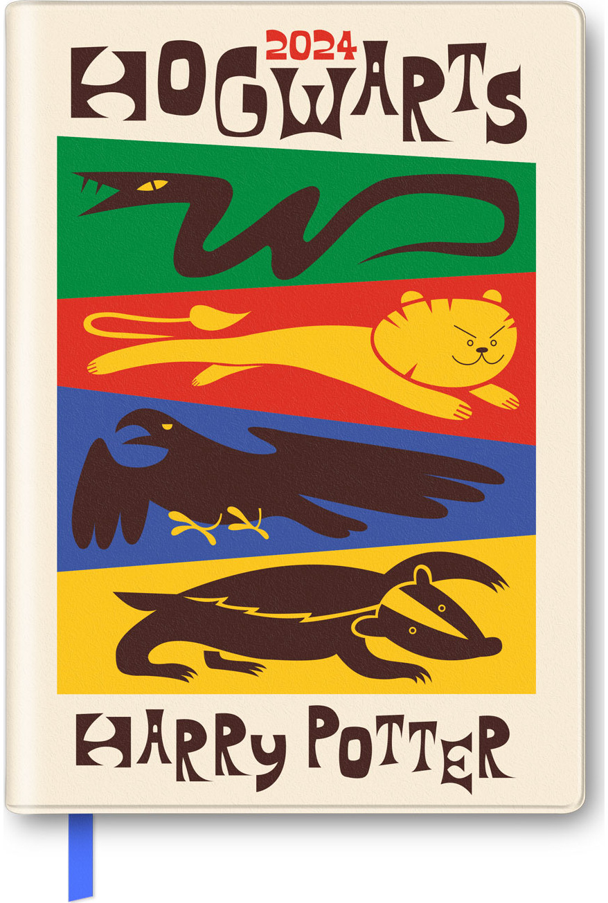Darbo knyga HARRY POTTER 23/24 POCKET savaitė atvarte, 17 mėnesių (23 ...