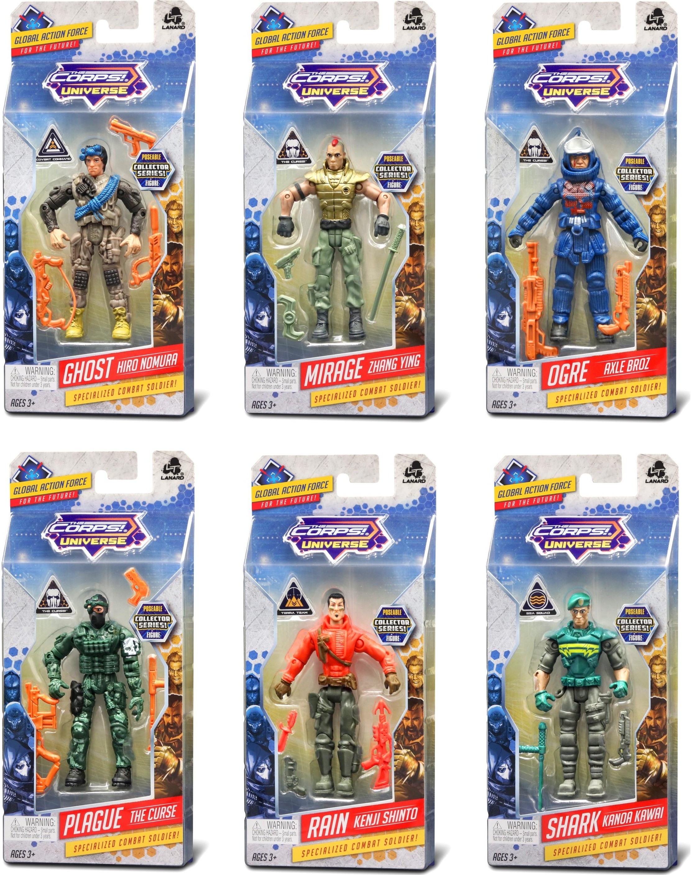 THE CORPS! Kovotojo figūrėlė | Pegasas