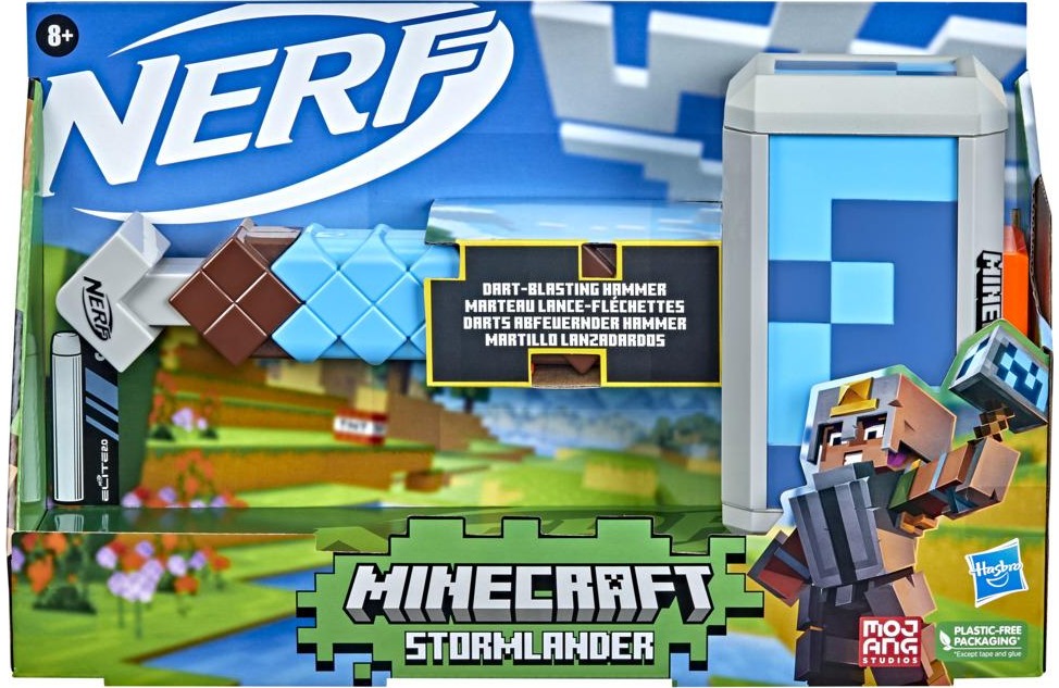 NERF Minecraft Šautuvas STORMLANDER | Pegasas