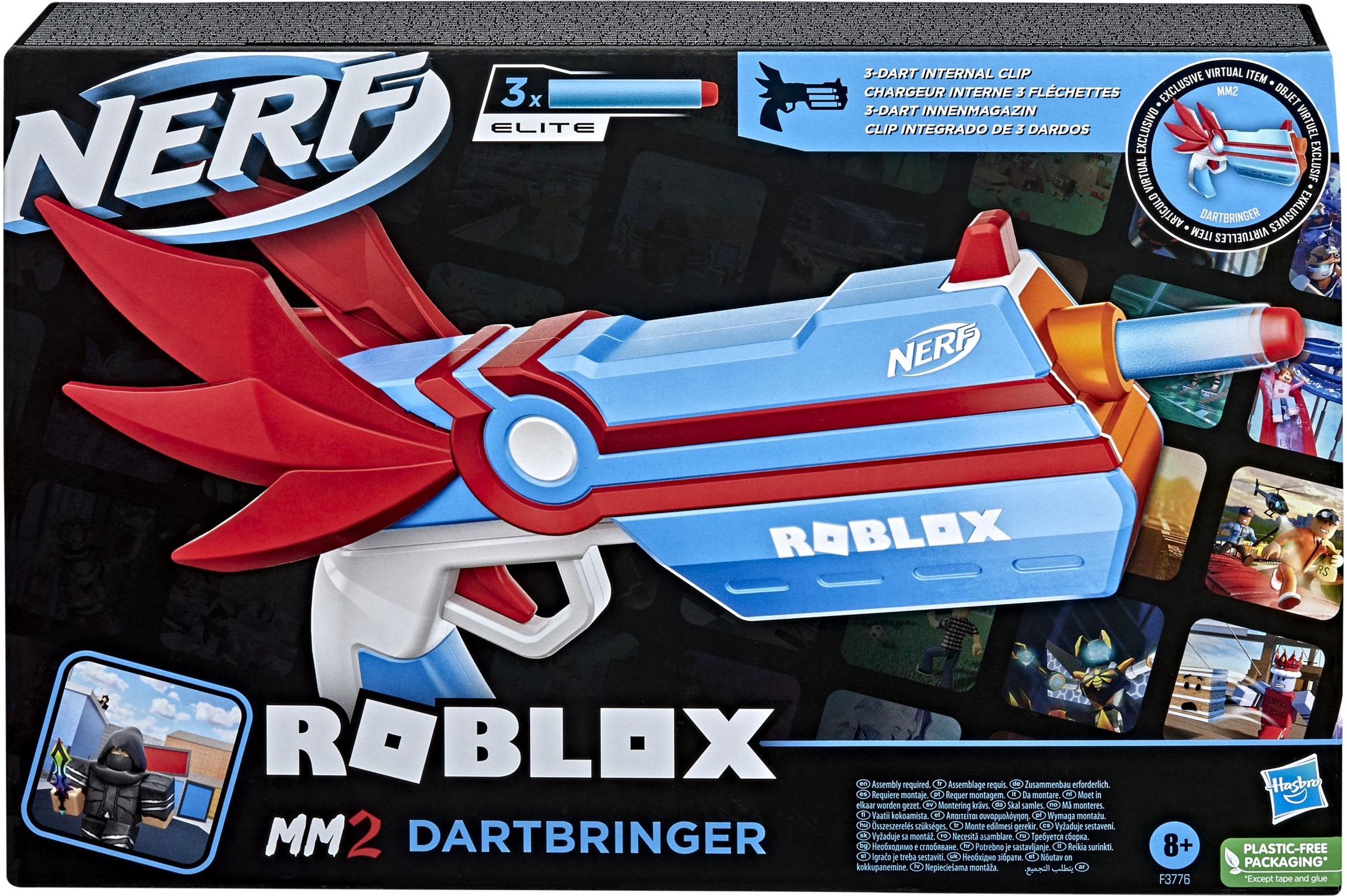 NERF Roblox Šautuvas MM2 Dartbringer | Pegasas