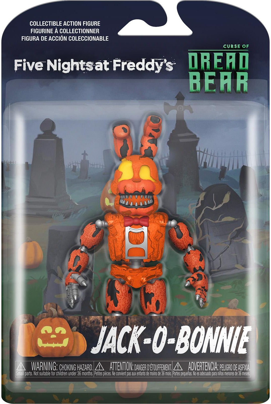 FUNKO Veiksmo figūrėlė: Five Nights at Freddy´s: Dreadbear - Jack-o-Bonnie | Pegasas