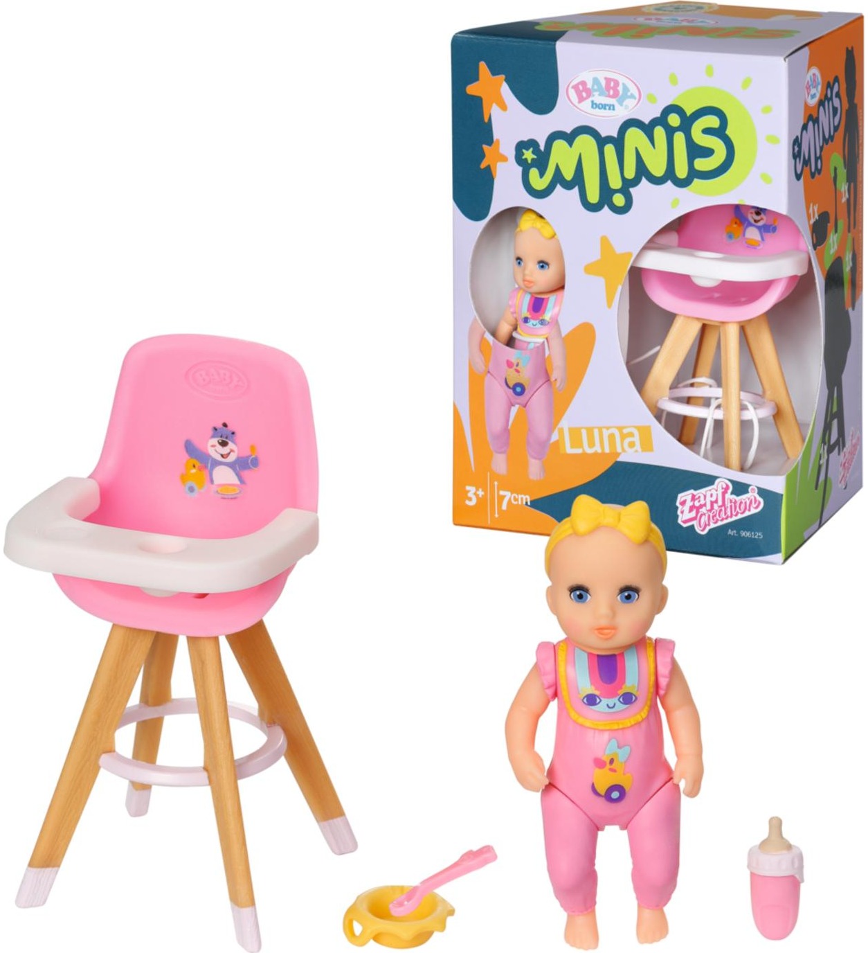 BABY BORN Mini rinkinys „Lėlytės kėdutė" | Pegasas