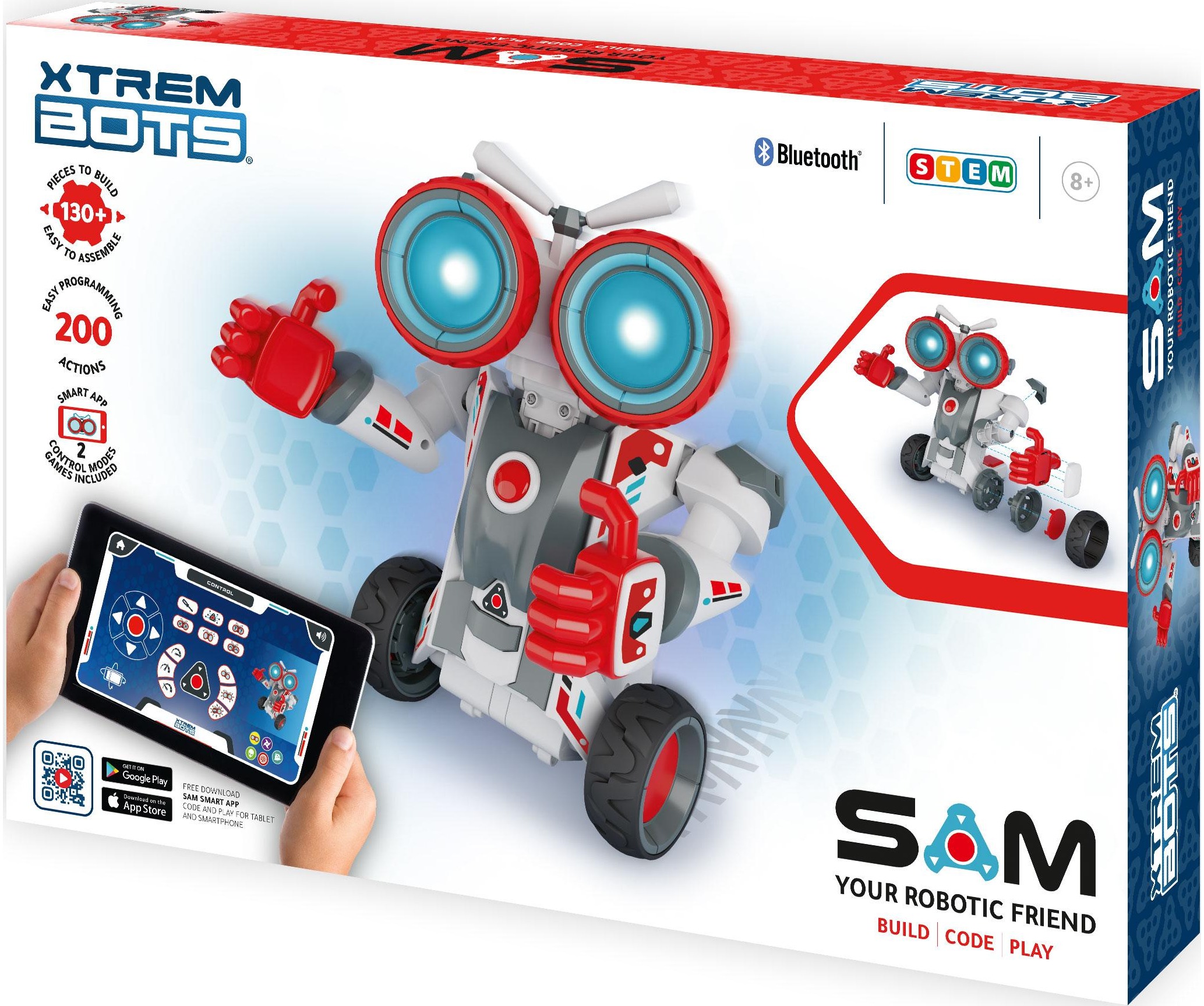 XTREM BOTS Robotas SAM