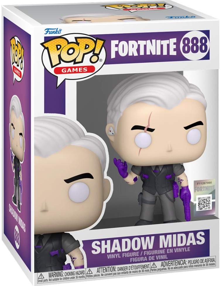 FUNKO POP! Vinilinė figūrėlė: Fortnite - Shadow Midas | Pegasas