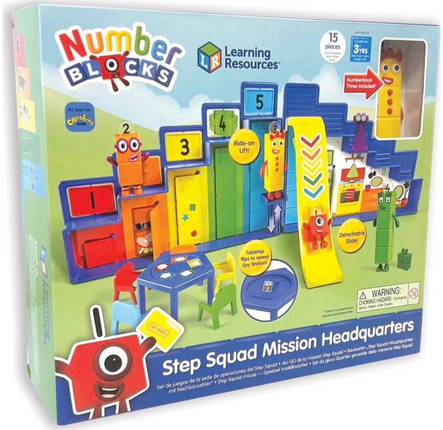 Lavinamasis žaidimas skaičiavimui LR Numberblocks Step Squad Mission ...