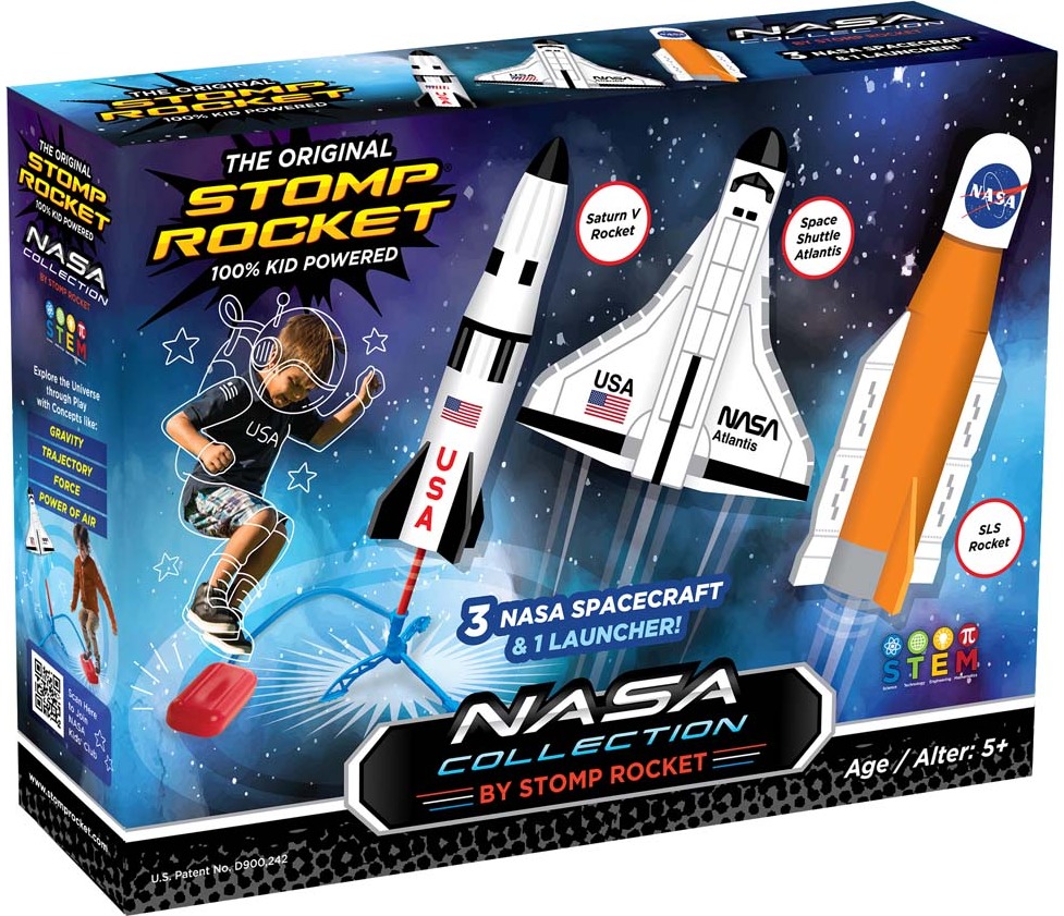 Oru paleidžiamos raketos STOMP ROCKET NASA Collection by Stomp Rocket ...
