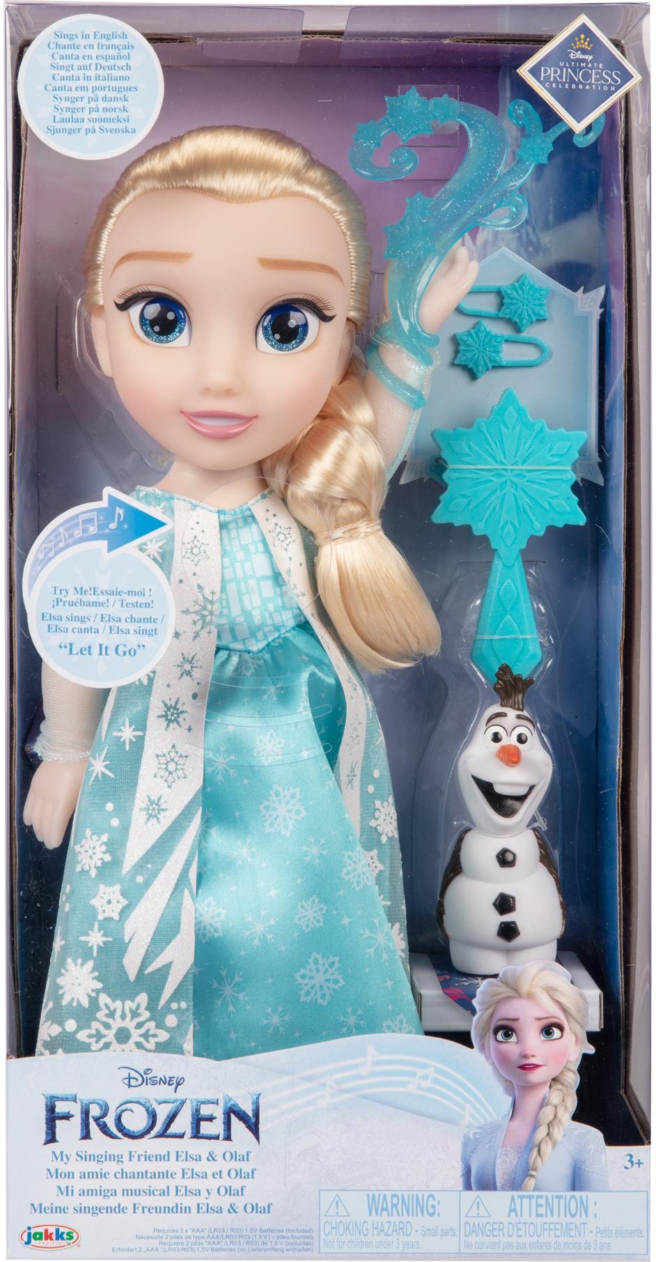 FROZEN Interaktyvi lėlė ELSA | Pegasas