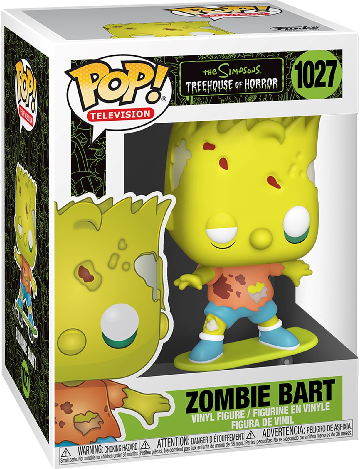 Vinilinė figūrėlė FUNKO POP! Zombie Bart | Pegasas