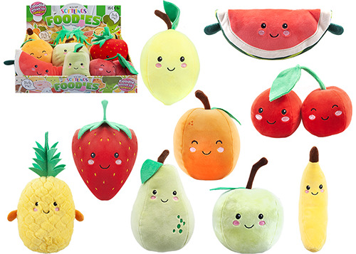 Pliušinis žaislas SOFTLINGS FOODIES Fruit 16cm. įv. rūšys | Pegasas