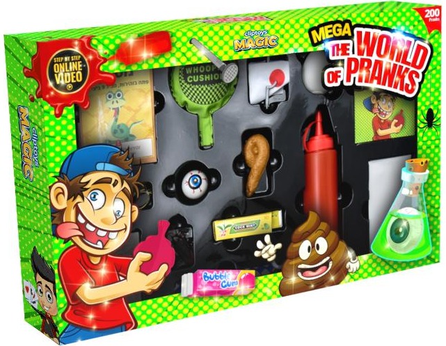 CLIPTOYS MAGIC Mega rinkinys Pokštų pasaulis | Pegasas