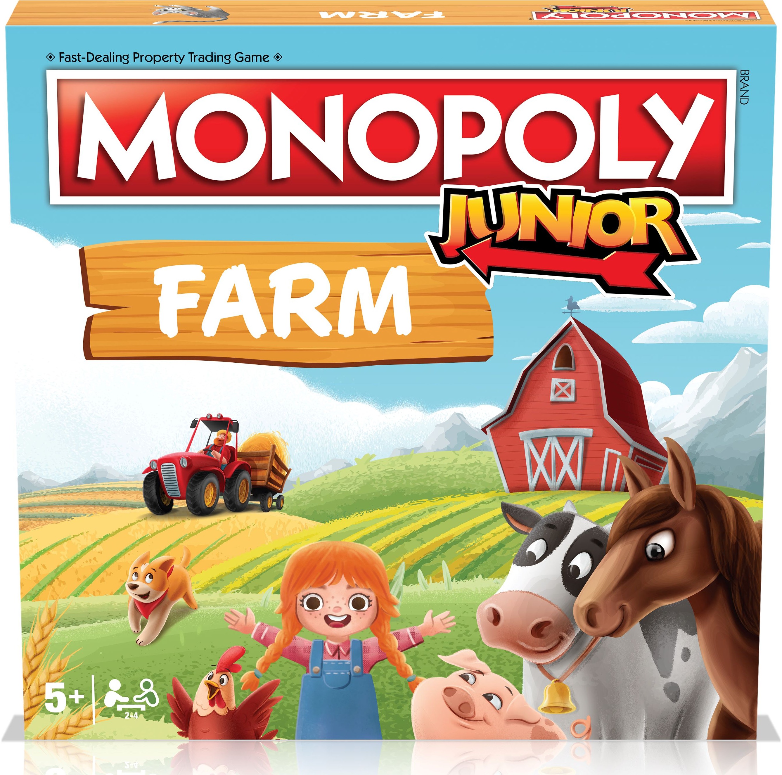 Stalo žaidimas MONOPOLY Junior Farm (EN) | Pegasas