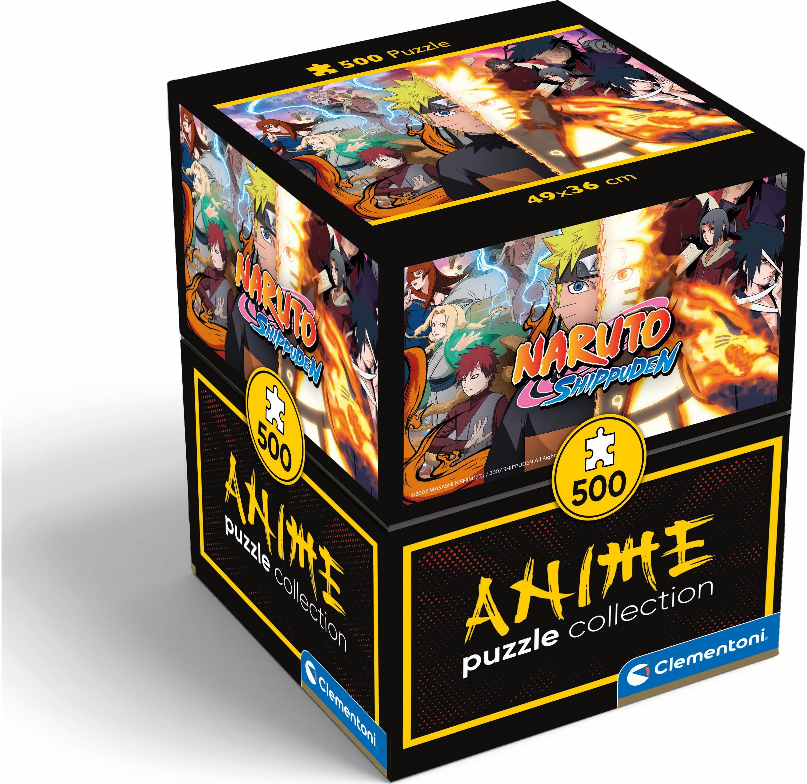 Dėlionė CLEMENTONI CUBE NARUTO 500 det. | Pegasas