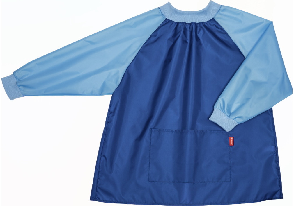 Vaikiška prijuostė Brunnen BLUE, su rankovėmis | Pegasas