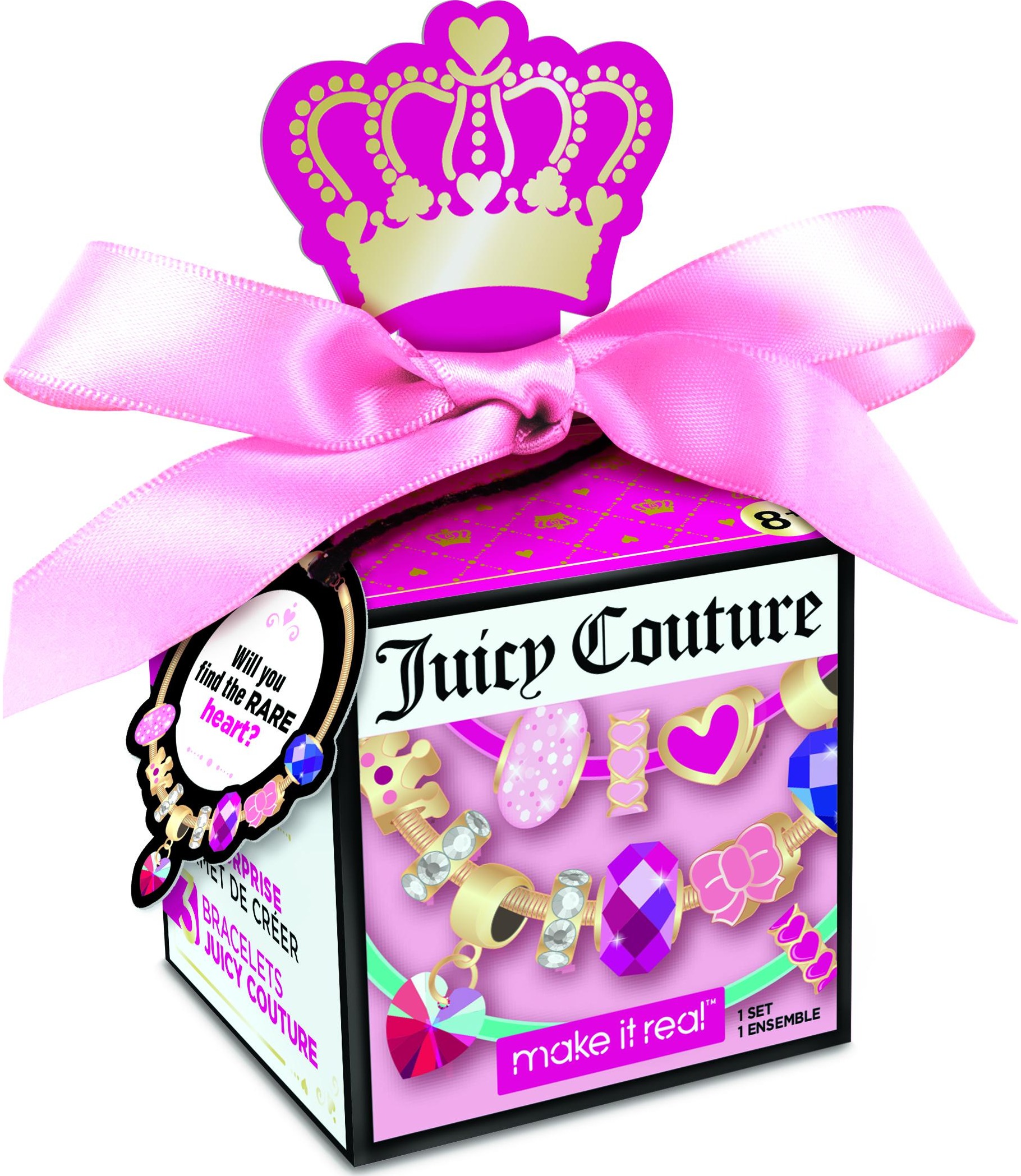 MAKE IT REAL Juicy Couture papuošalų gaminimo rinkinys-siurprizas | Pegasas