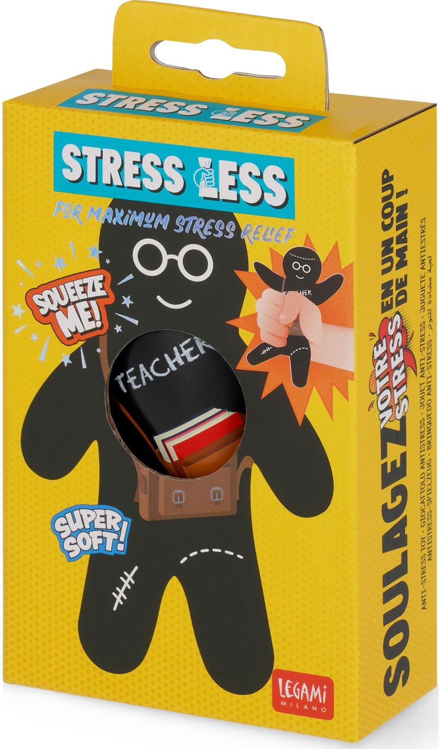 Antistresinis žaislas LEGAMI SQUISHY STRESS LESS TEACHER | Pegasas