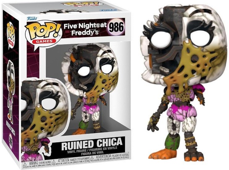Vinilinė figūrėlė FUNKO POP Games: FNAF RUIN Chica | Pegasas