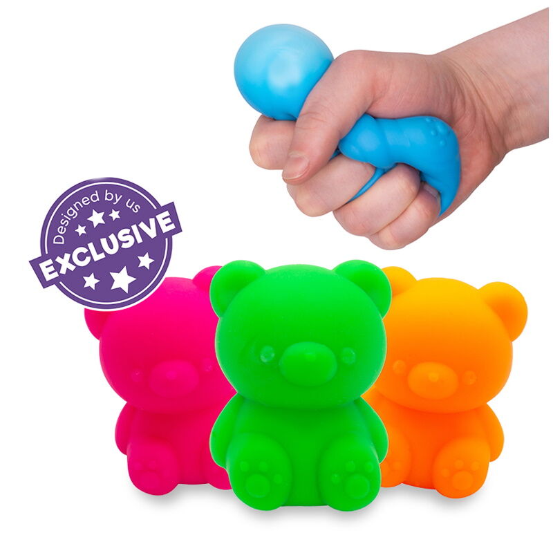 Antistresinis kamuoliukas - meškiukas SCRUNCHEMS FRUITY NEON SQUISHY ...