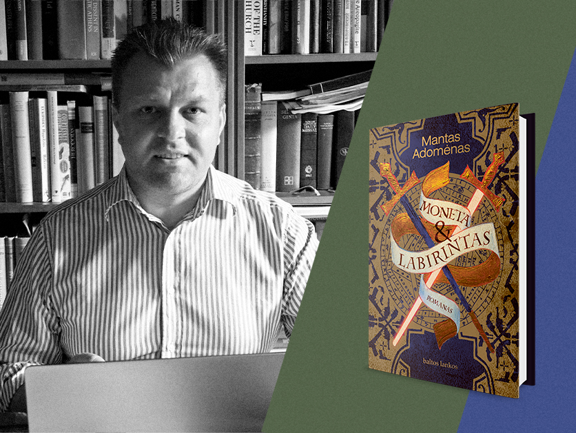 Pokalbis su romano „Moneta&Labirintas“ autoriumi Mantu Adomėnu | Pegasas.lt